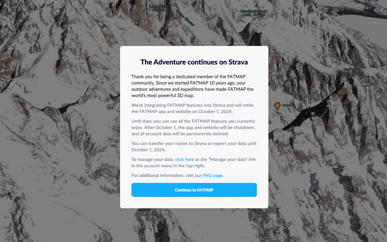 Strava Turned Off Fatmap - What That Means For Skiers - POWDER