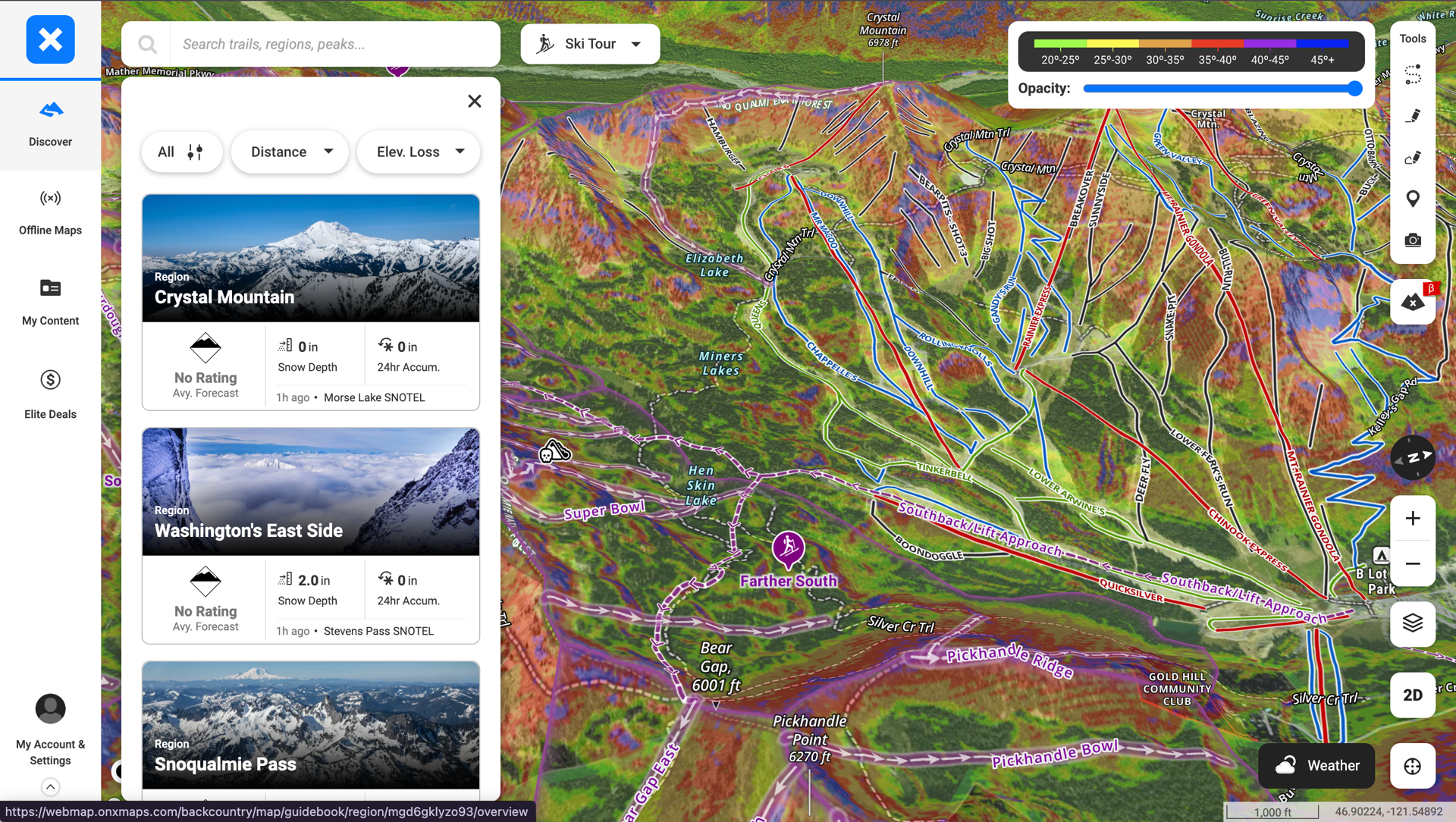 Can OnX Backcountry Replace FATMAP For Backcountry Mapping? - Powder