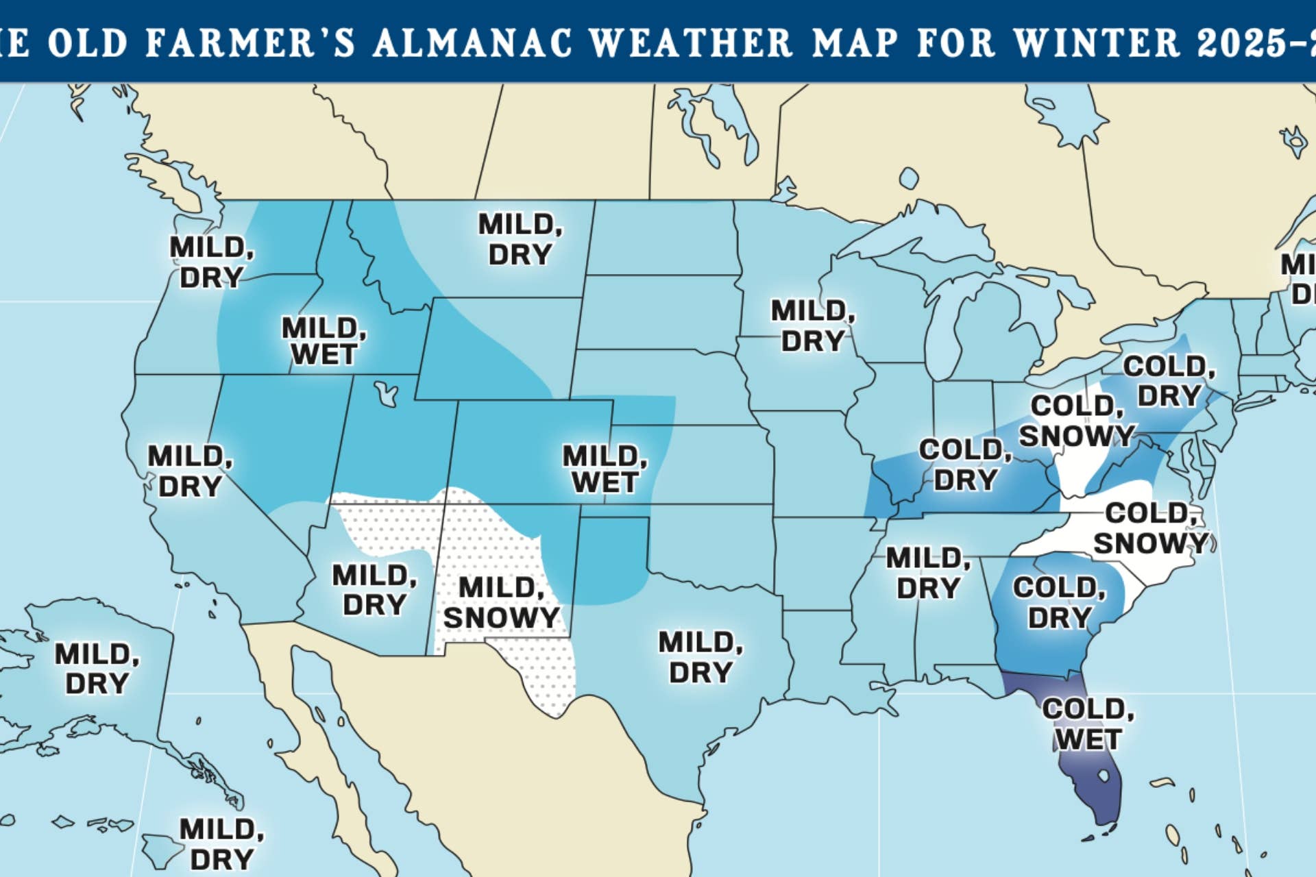 The Old Farmer's Almanac Canada Winter 2024-2025 Forecast - POWDER