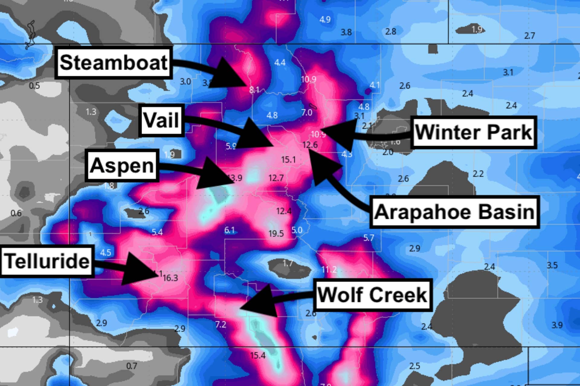 Snow Finally Returns To Colorado Ski Resorts This Weekend - Powder