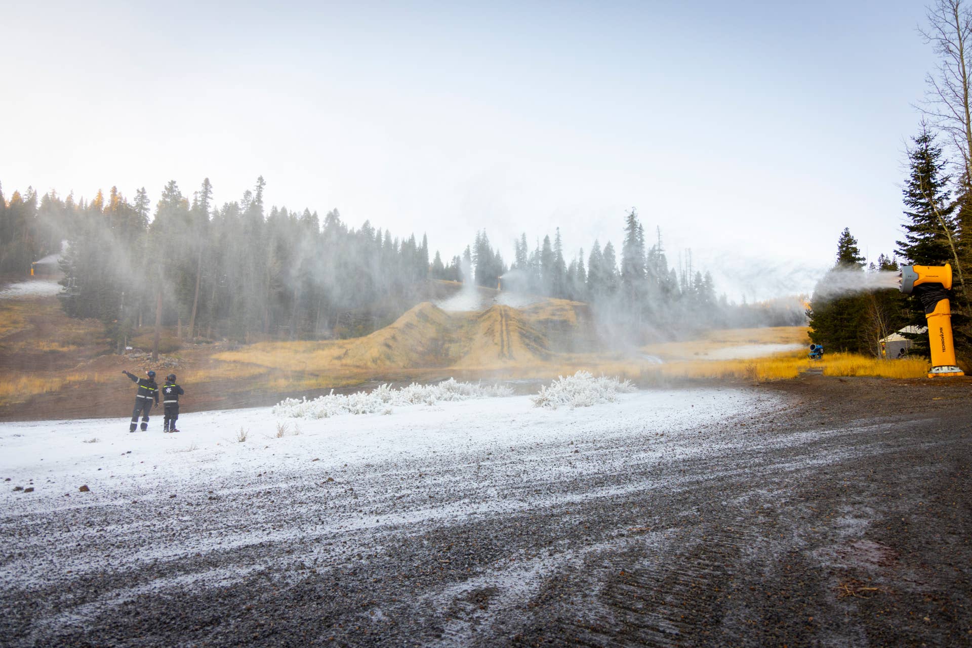 Heavenly & Northstar Fire Up Snowguns Ahead of Opening Day - Powder