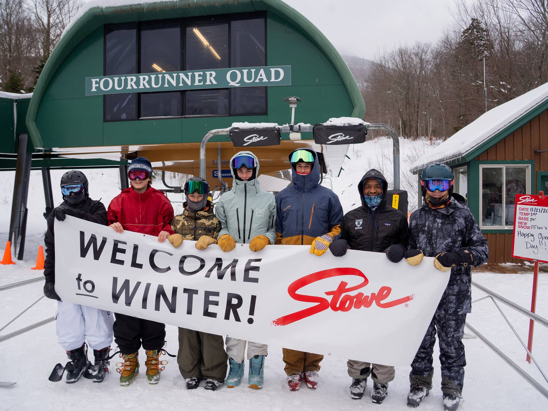 Early Snowfall Allows Stowe to Open Ahead of Schedule - POWDER