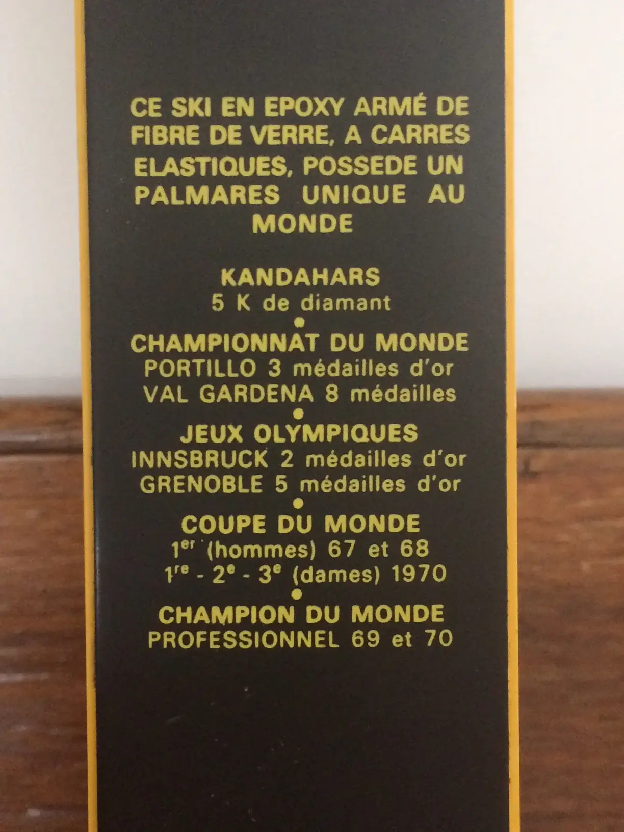 Dynamic VR17 Skis From 1974 Listed for "One Bitcoin" - Powder