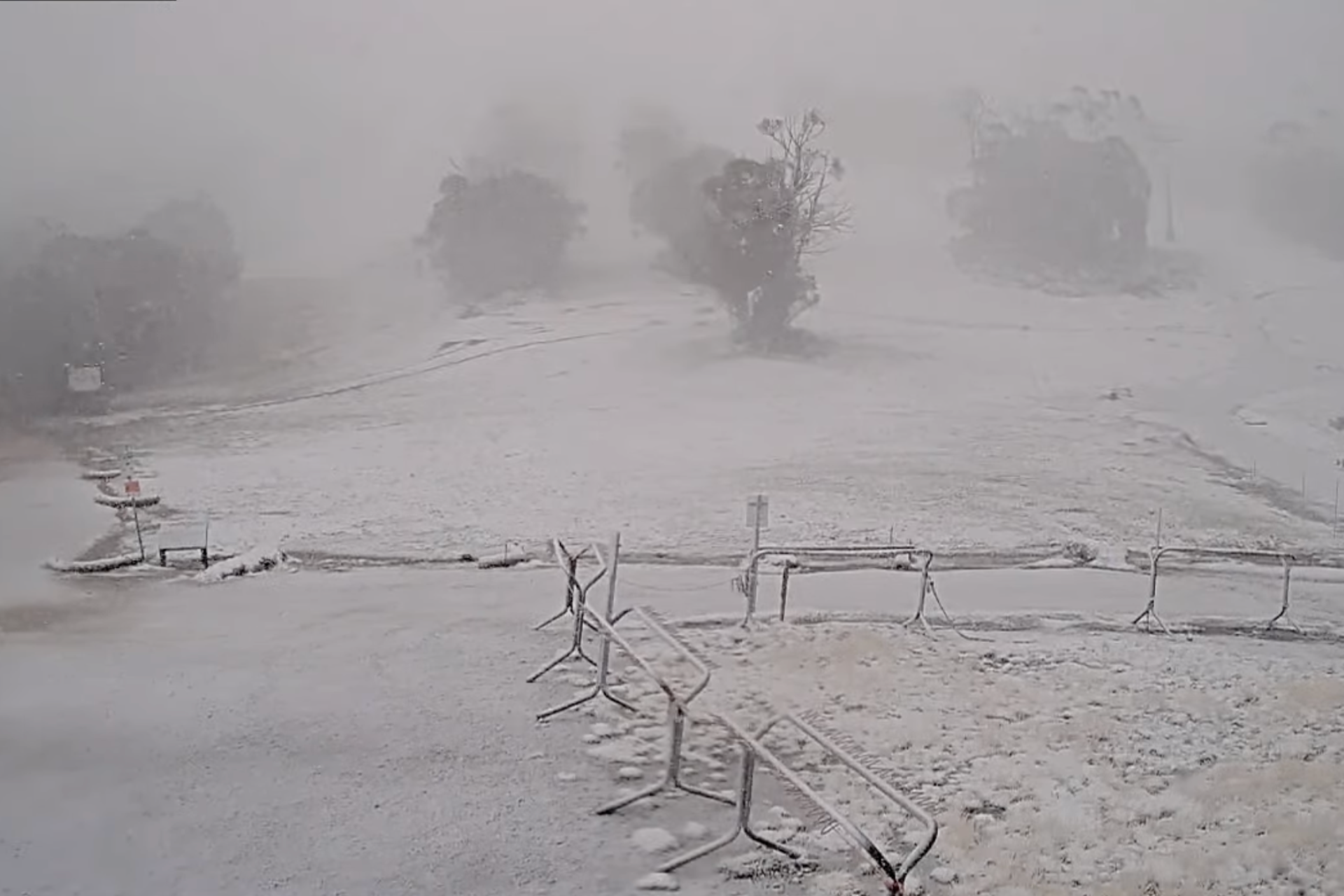 Australian Ski Resorts Record First Snowfall of Season - Powder