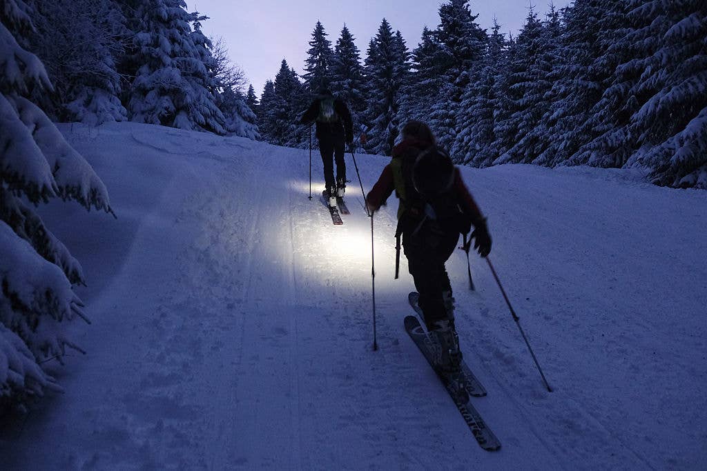 A Skier's Note To the Satellites - Powder