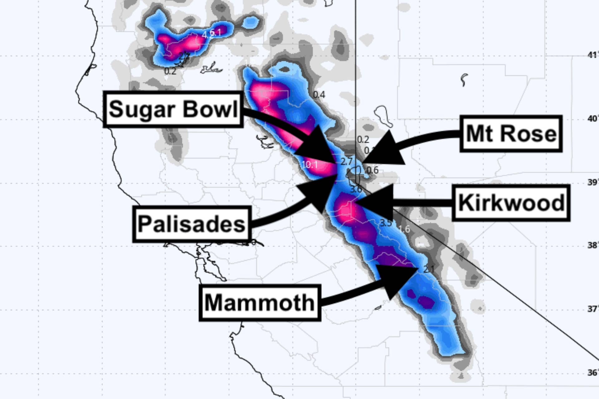 California Ski Resort Forecast: April 20-24, 2026 - Powder