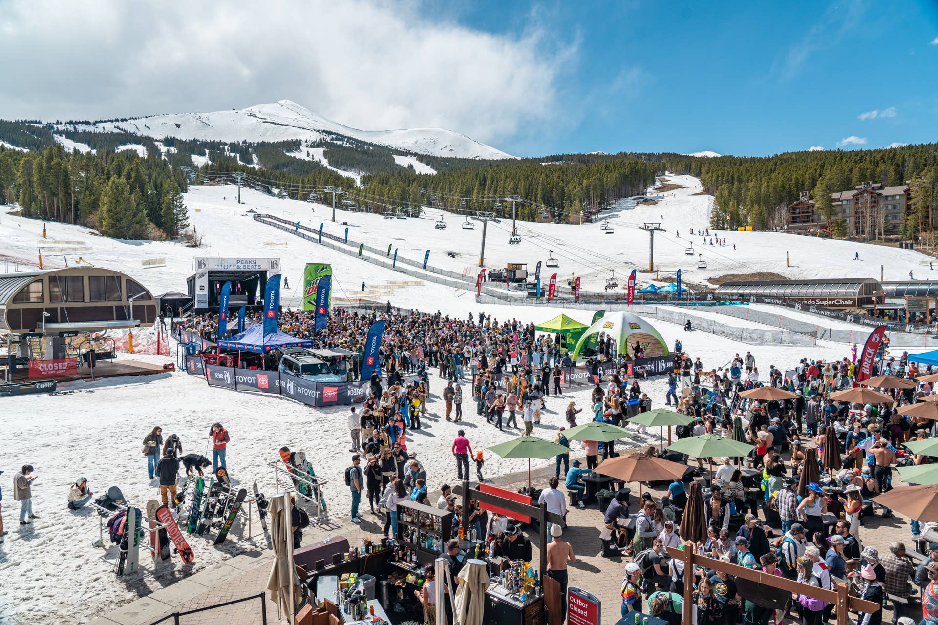Breckenridge, Colorado, Reopening For One Final Surprise Ski Day - Powder
