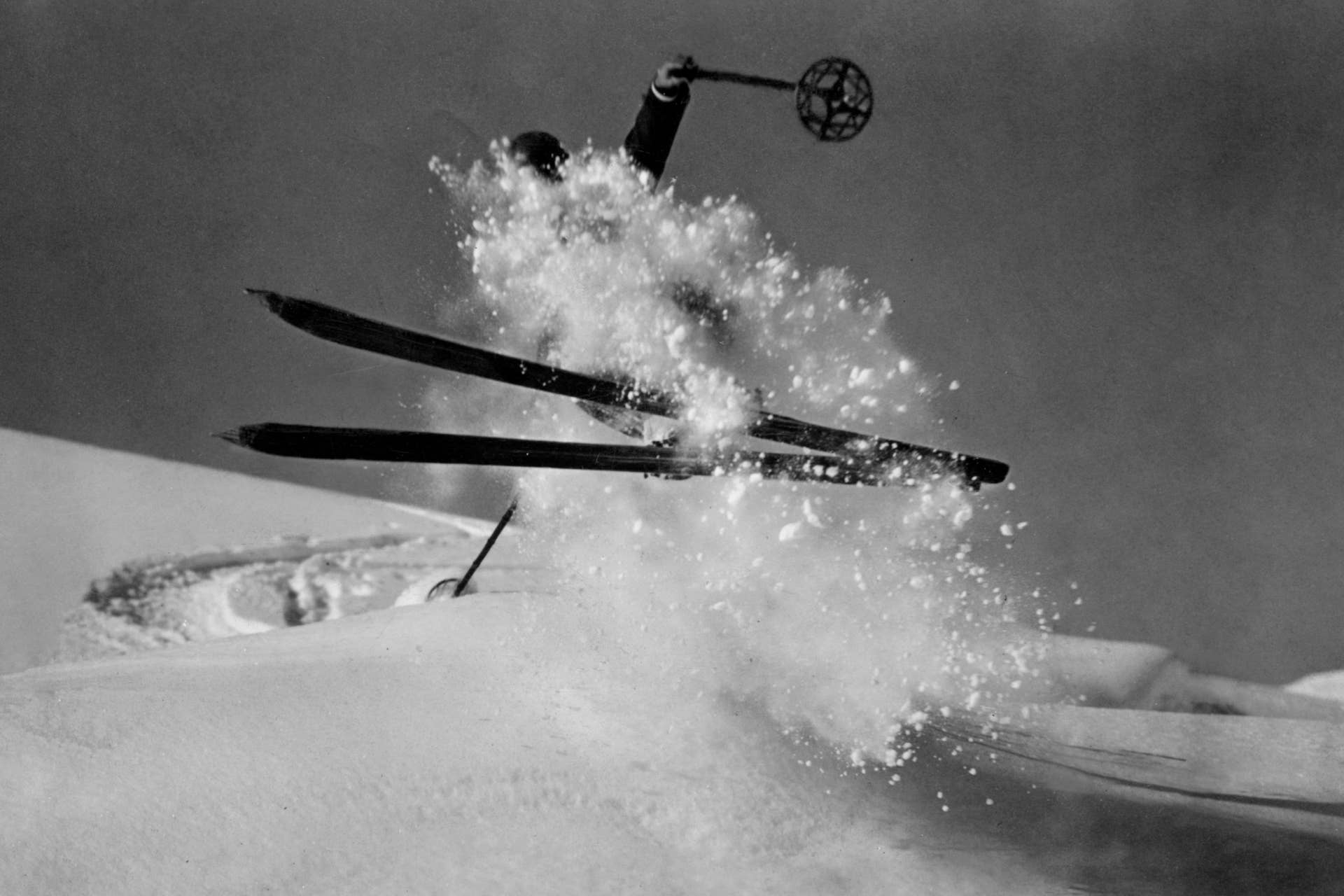 Destitute, Save For A Ski Turn - Powder
