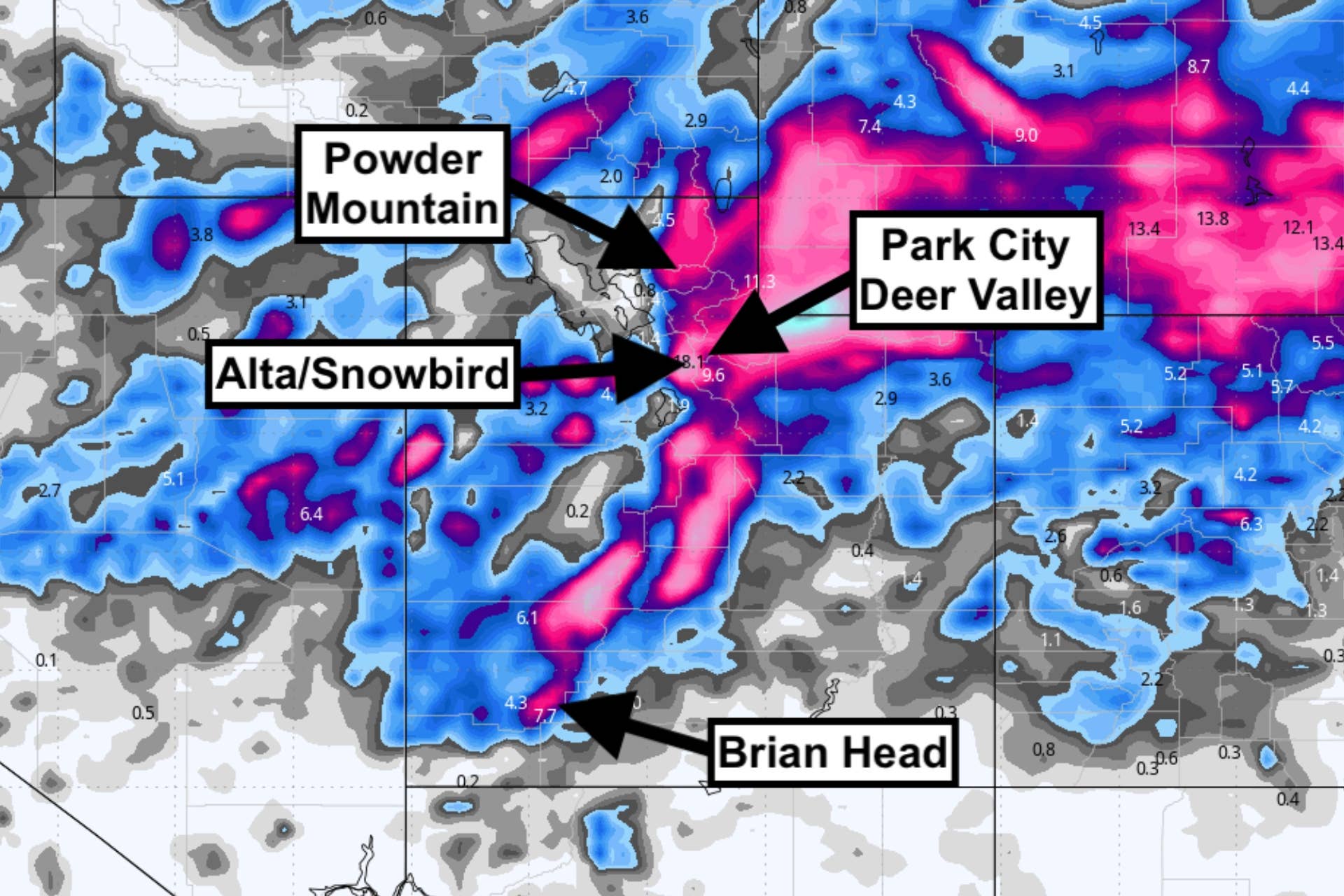 Utah Ski Resort Snow Forecast: March 2-7, 2026 - POWDER