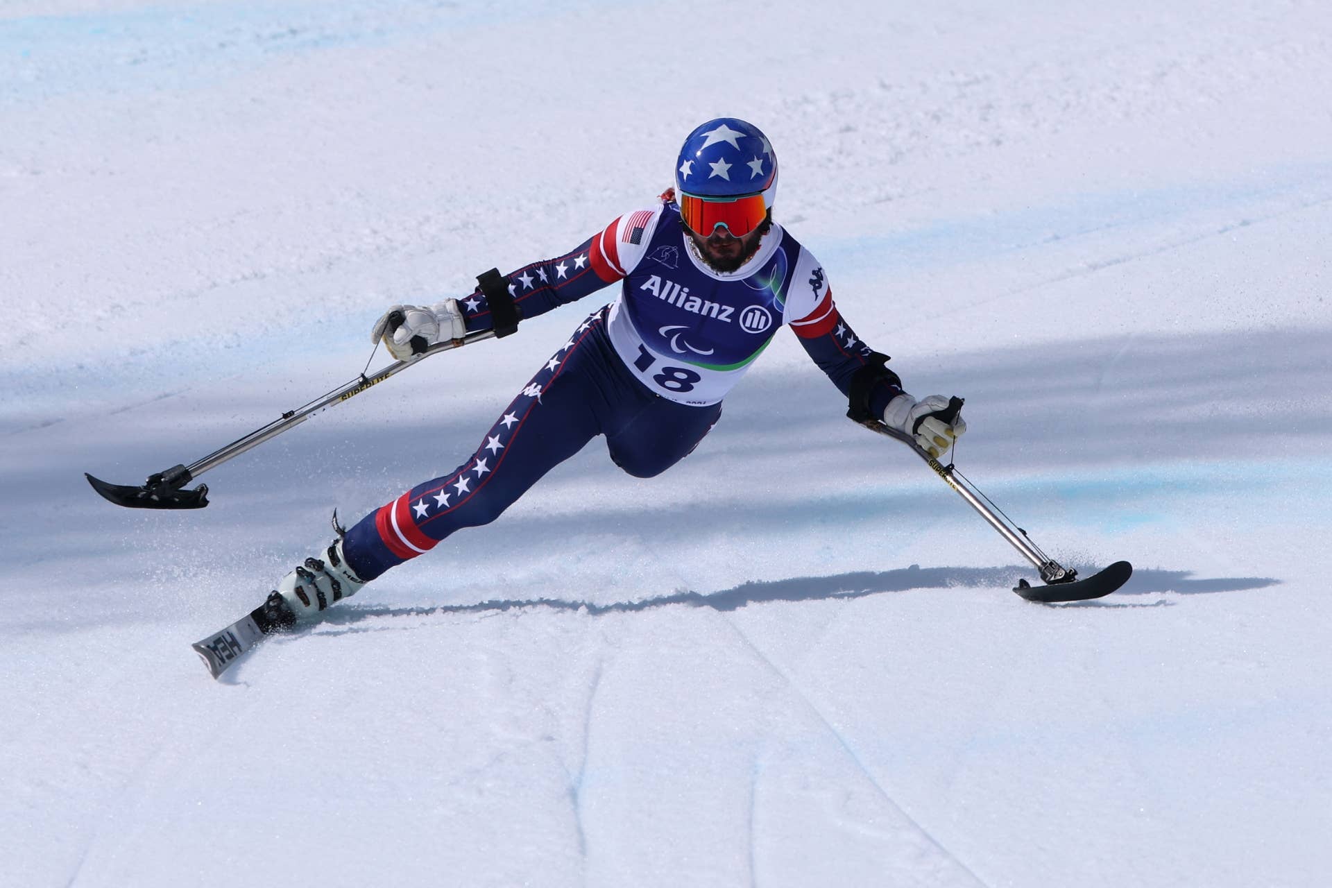 USA's Patrick Halgren Wins Silver Medal In Skiing at 2026 Paralympics ...