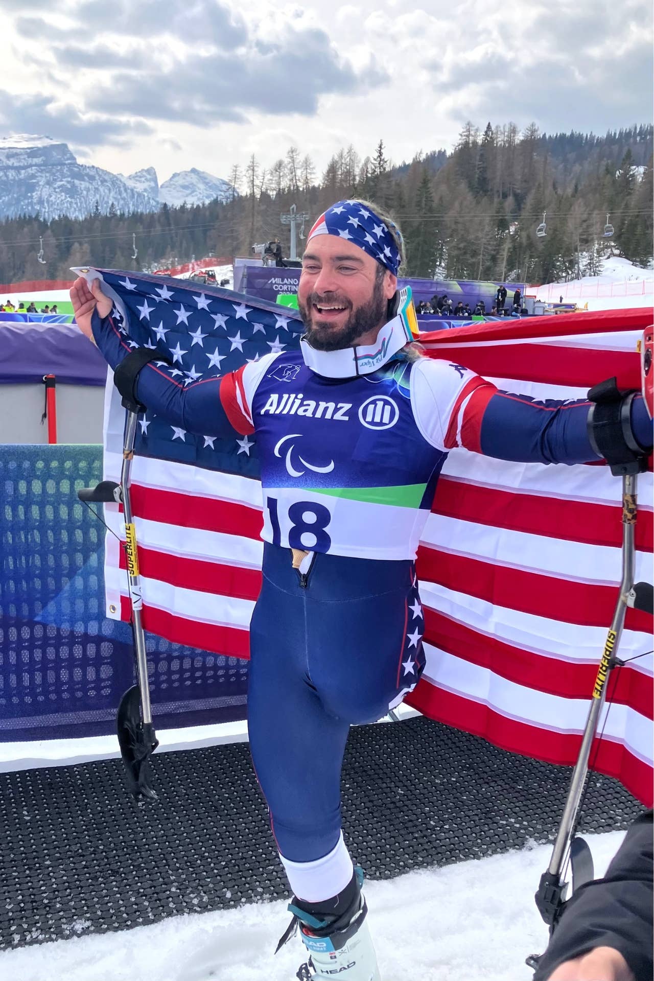 USA's Patrick Halgren Wins Silver Medal In Skiing at 2026 Paralympics ...