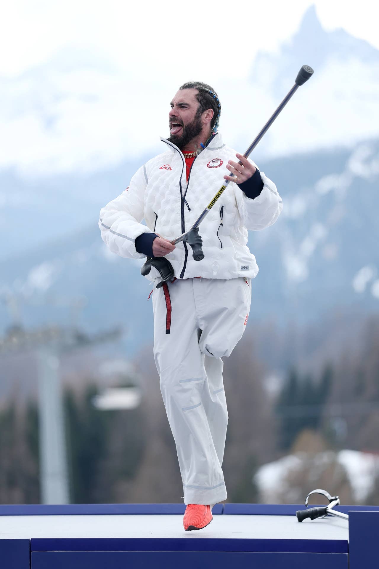 USA's Patrick Halgren Wins Silver Medal In Skiing at 2026 Paralympics ...