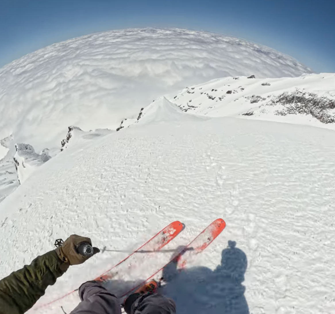 Watch: Lucas Wachs Finds May Powder High In the Cascades - Powder