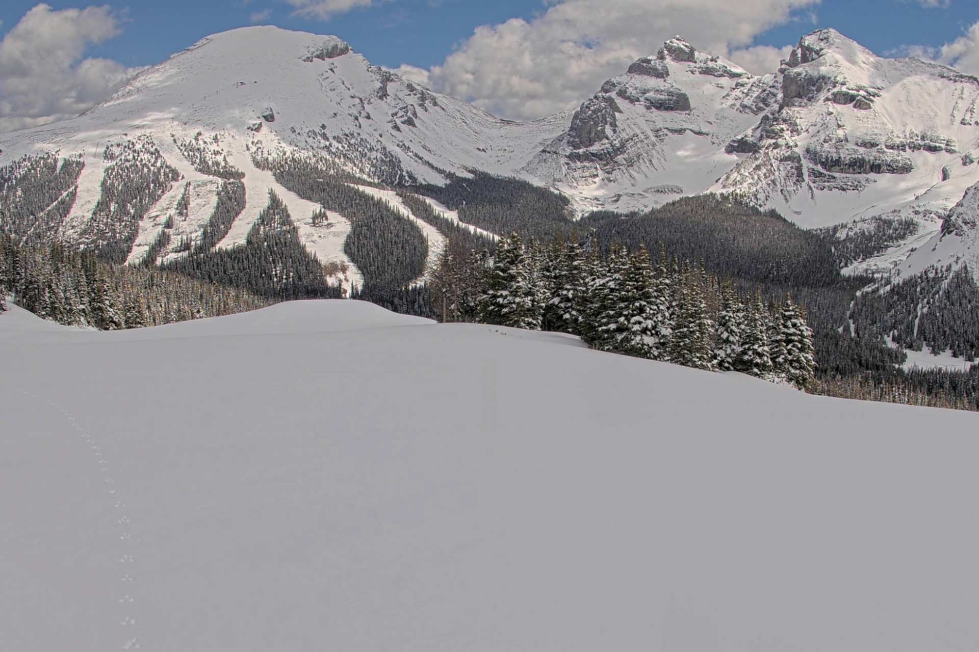 It Won't Stop Snowing at Canada's Banff Sunshine Village - POWDER