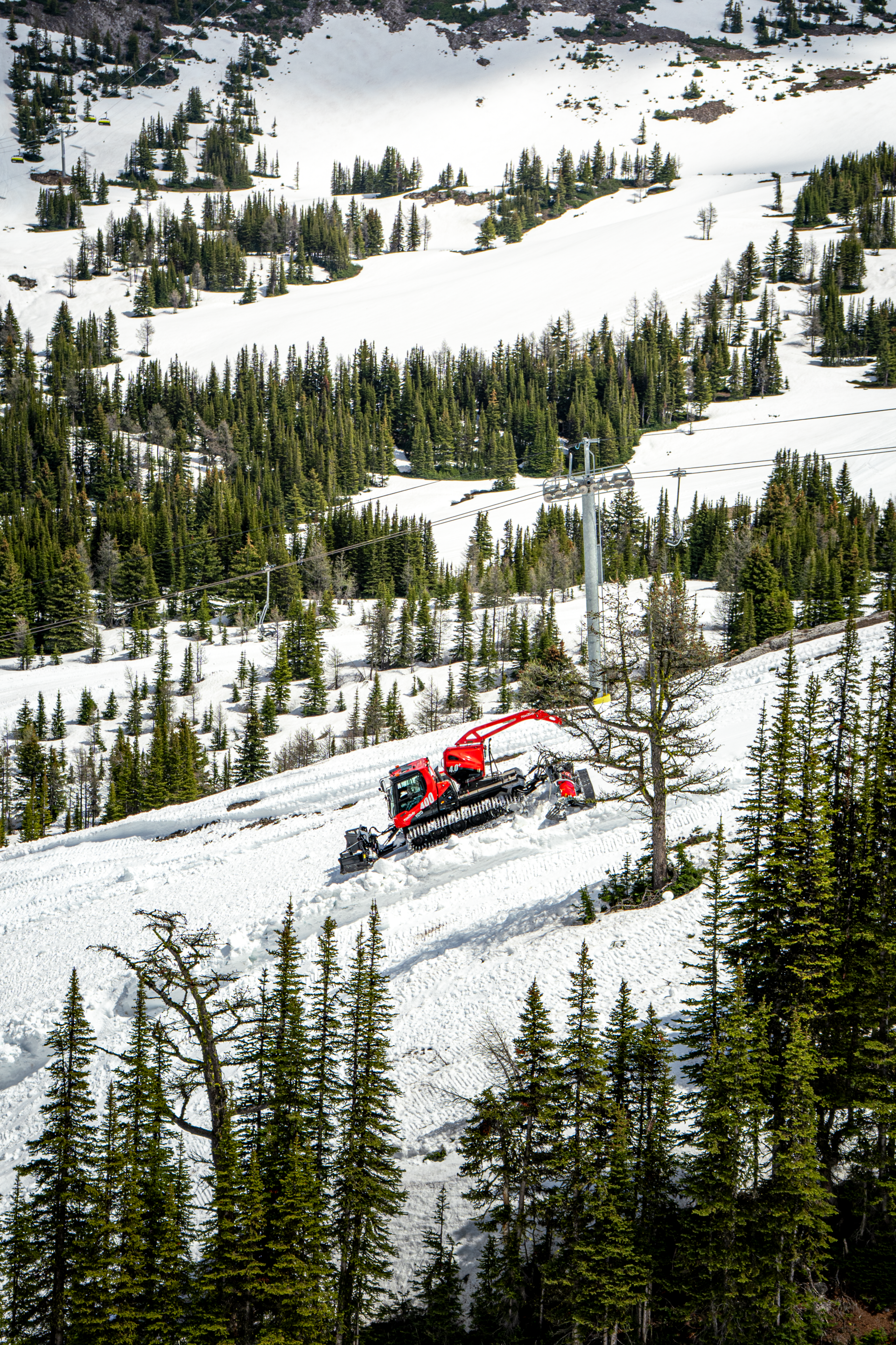 A Snowy Look at Sunshine's Slopes Ahead of June Reopening - POWDER