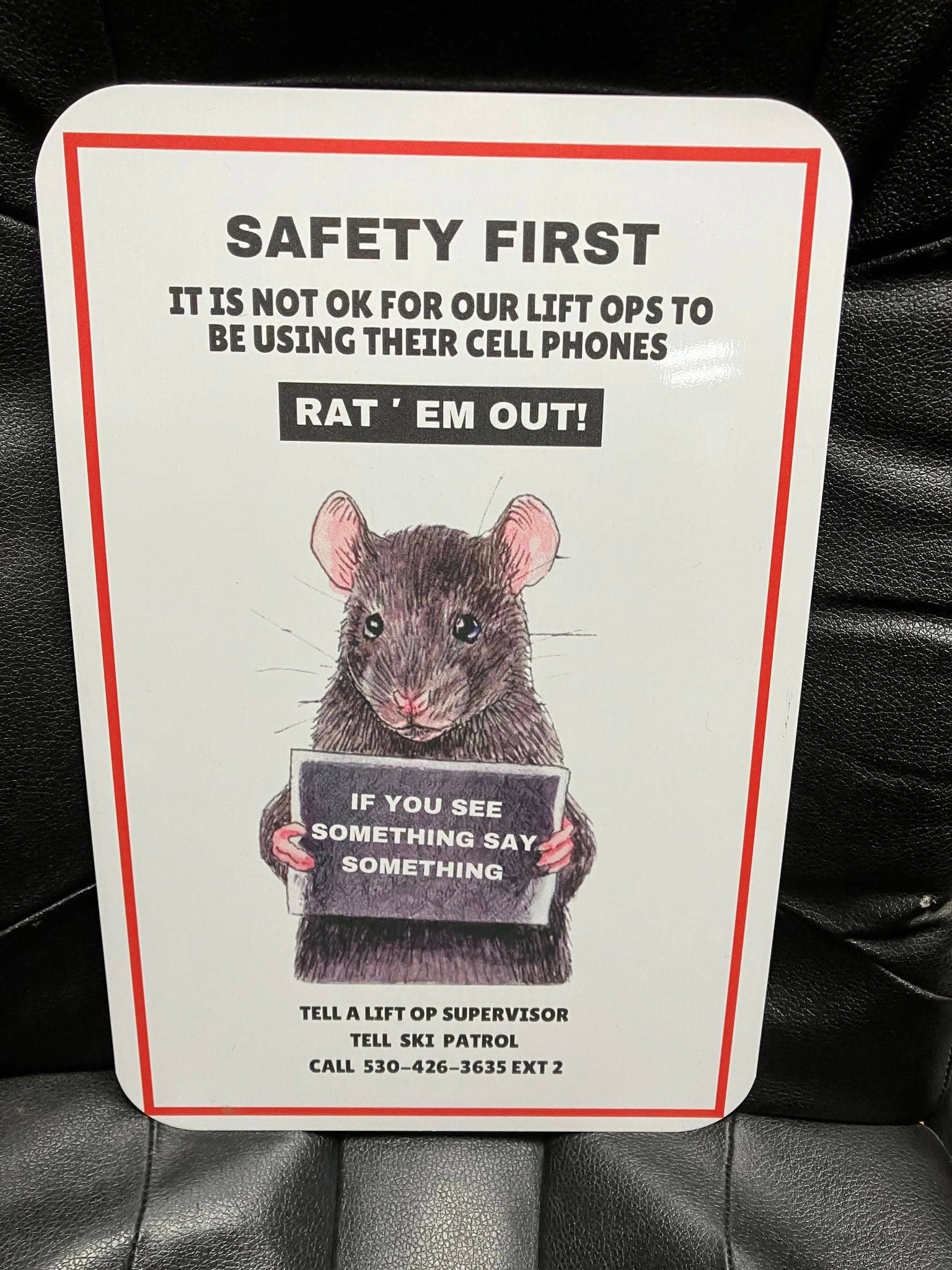 Donner Ski Ranch Asks Guests To "Rat Out" Employees on Phones - POWDER