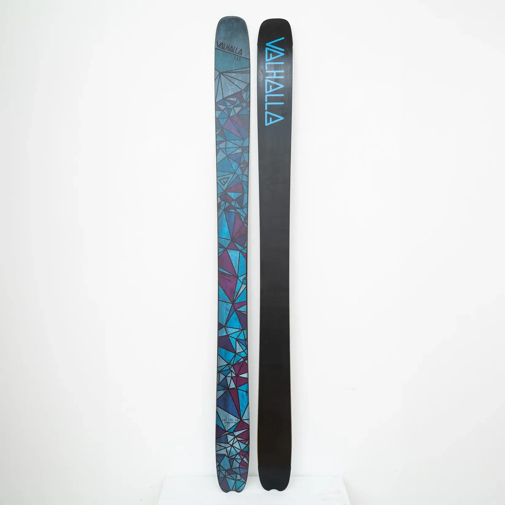 Review: Valhalla Ski 115 Bamboo Skis - Powder