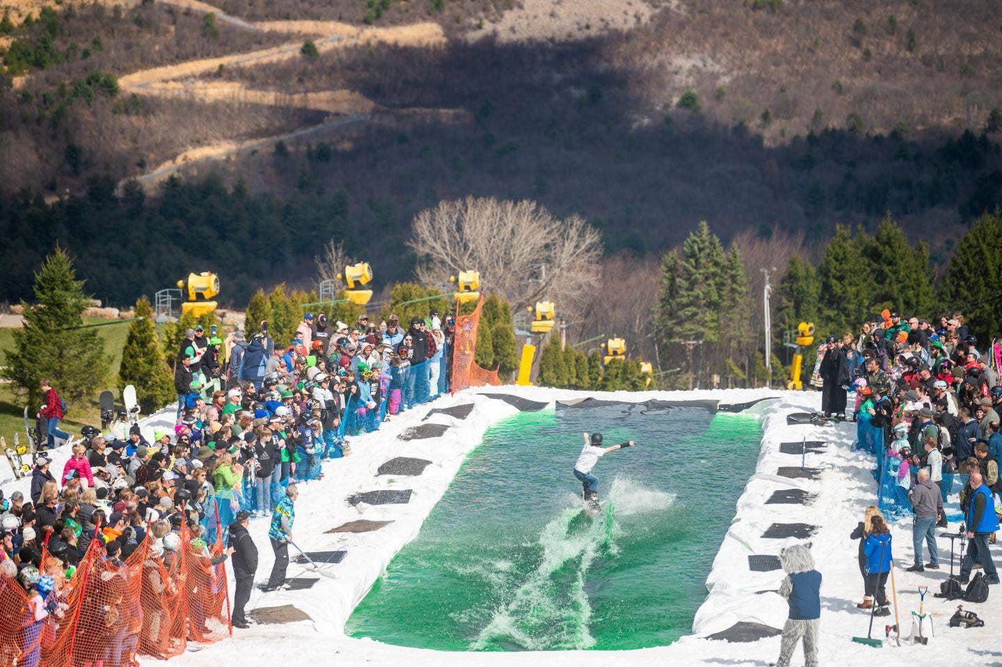 Skier Hospitalized After Crash at Alaskan Pond Skim Event - Powder