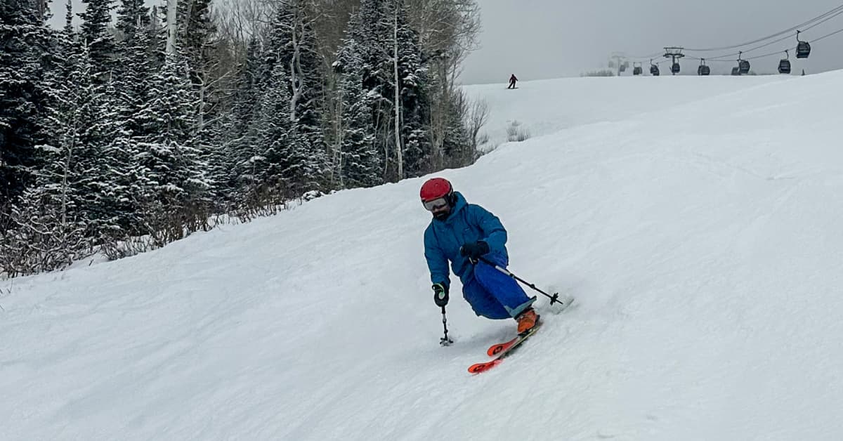 On The Snow with the Voile Transit TTS