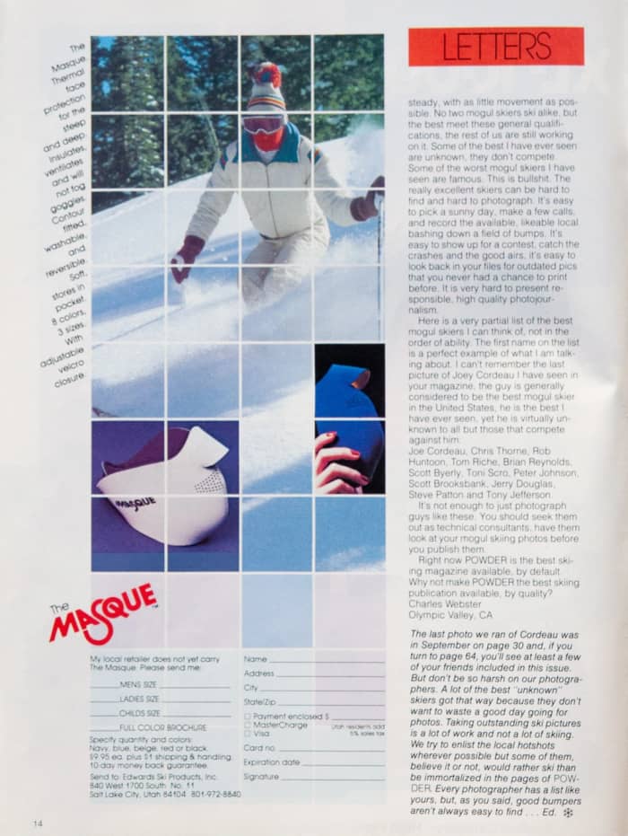 The 6 Best POWDER Magazine Letters to the Editor