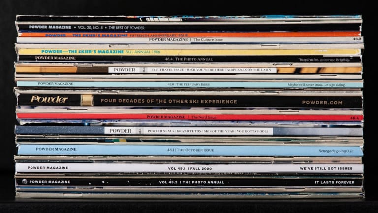 POWDER Magazine History: The Origin of the First Issue