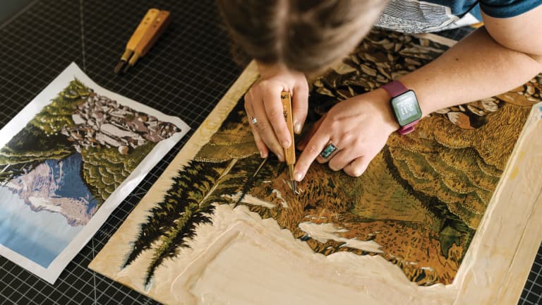 How Artist Sarah Finger Landed Her First-Ever Ski Topsheet