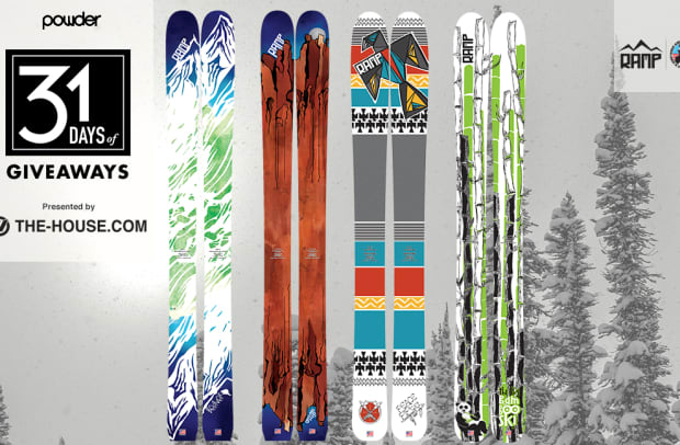 31 Days of Giveaways—Ramp Skis