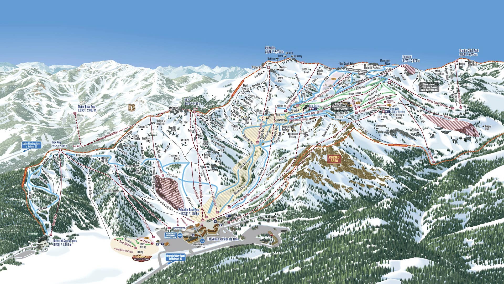 Palisades Tahoe Ski Resort Guide: Trails, Lifts, Bar Scene & More