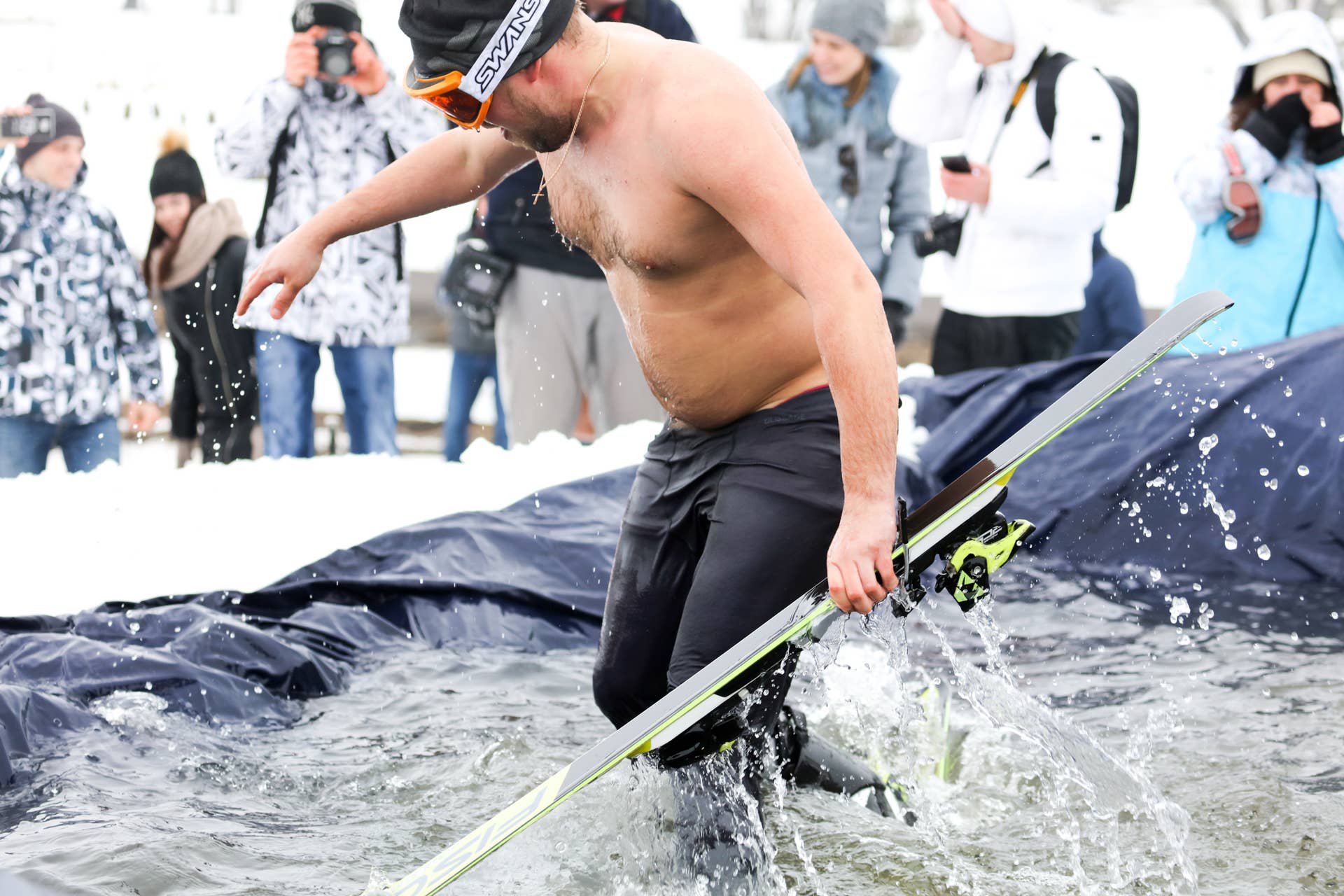What Is Pond Skimming? Spring Skiing’s Wildest Tradition