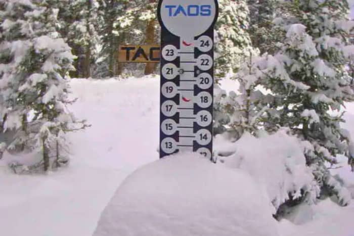 Deep Spring Snowfall Blankets New Mexico & Colorado Ski Resorts