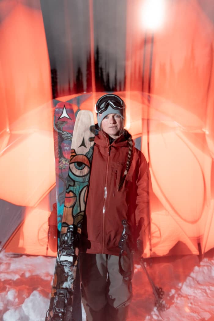 Freeskiing GOAT Michelle Parker Has a "New" Ski Sponsor