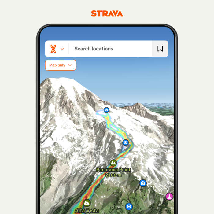 Strava Opens Up About FATMAP, Winter 3D Mapping