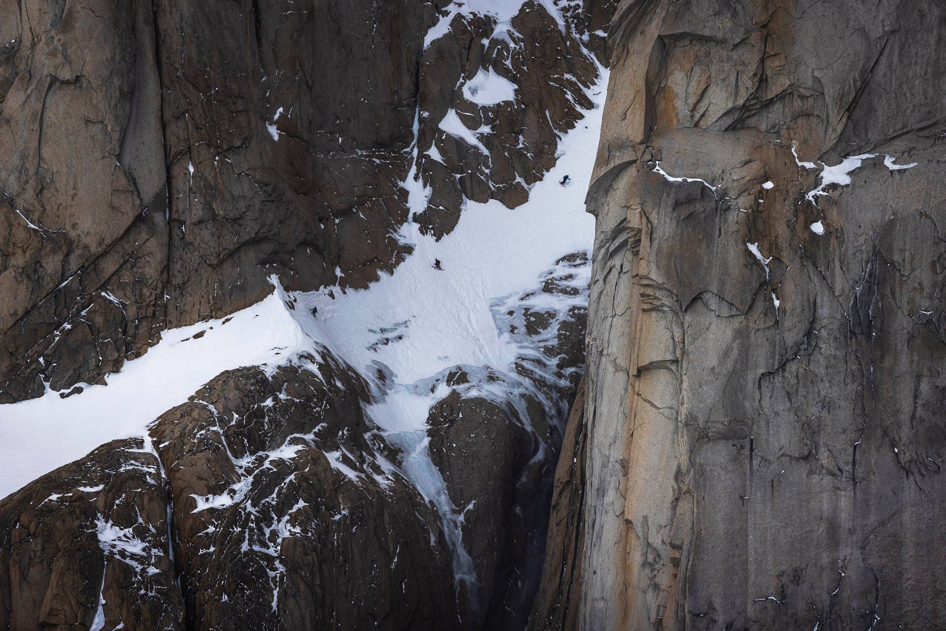 The Art of "Big Wall" Skiing in Patagonia