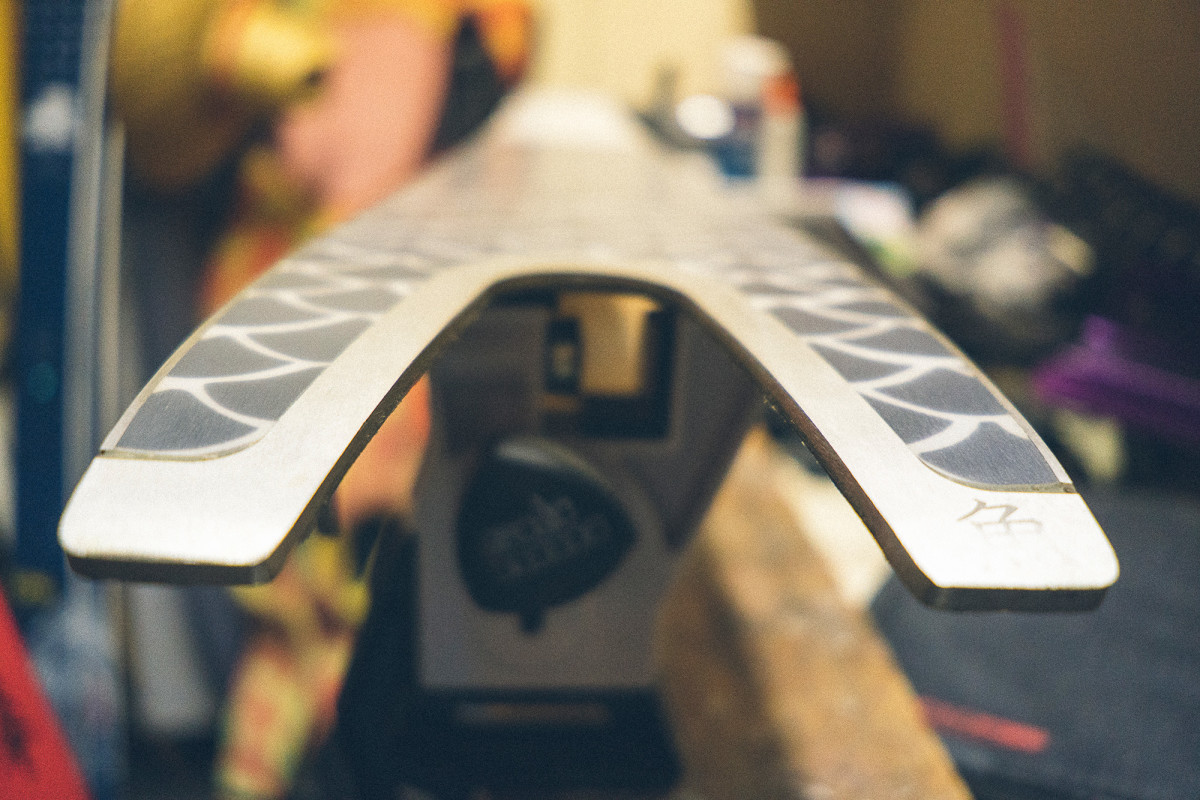 Eric Pollard's Swallowtail Ski in a 105 Millimeter Waist