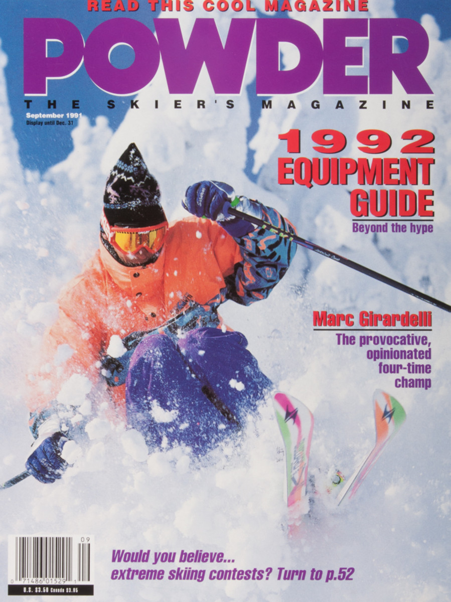 Extreme Powder Skiing