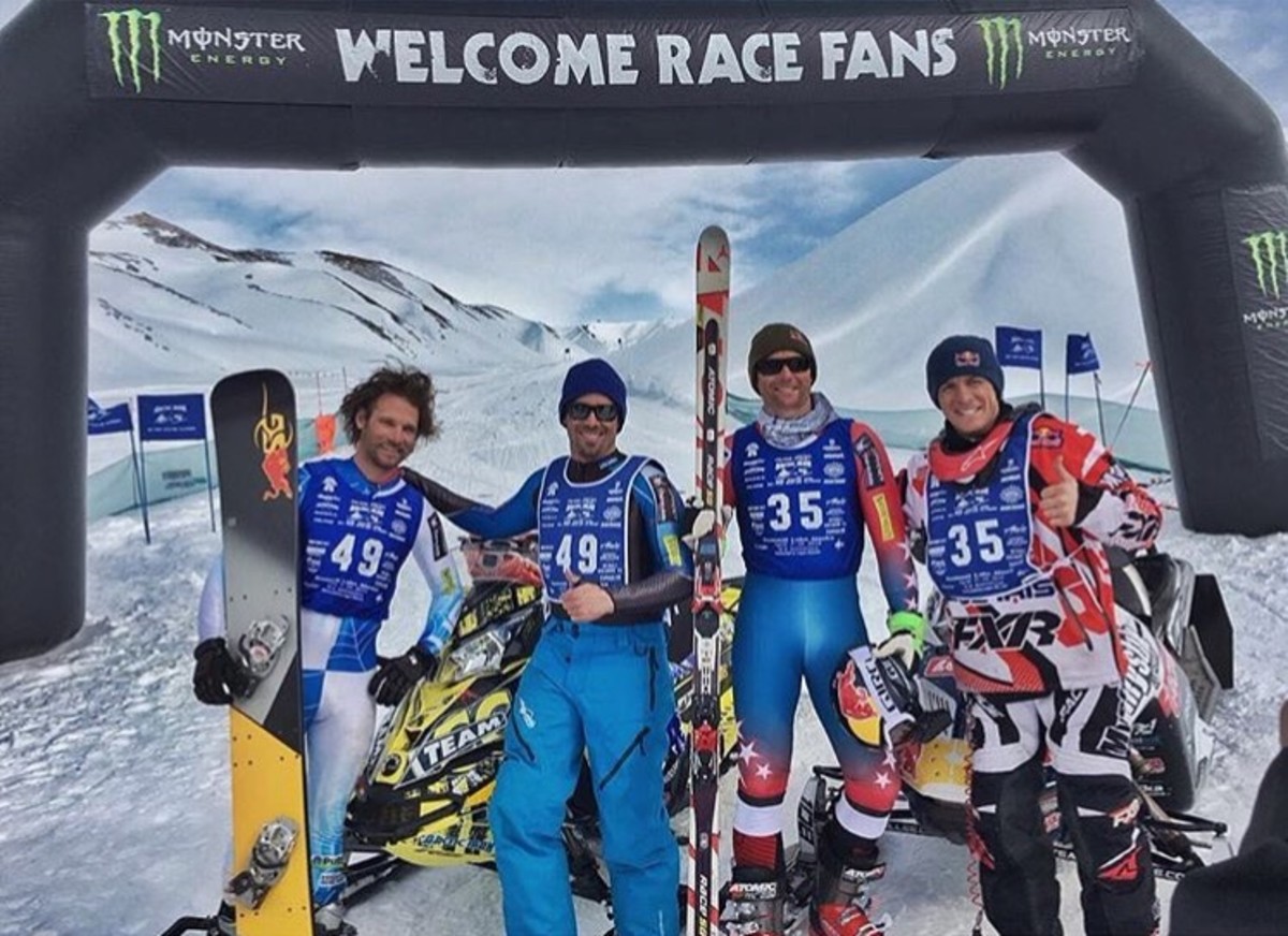 Daron Rahlves Wins Arctic Man Challenge