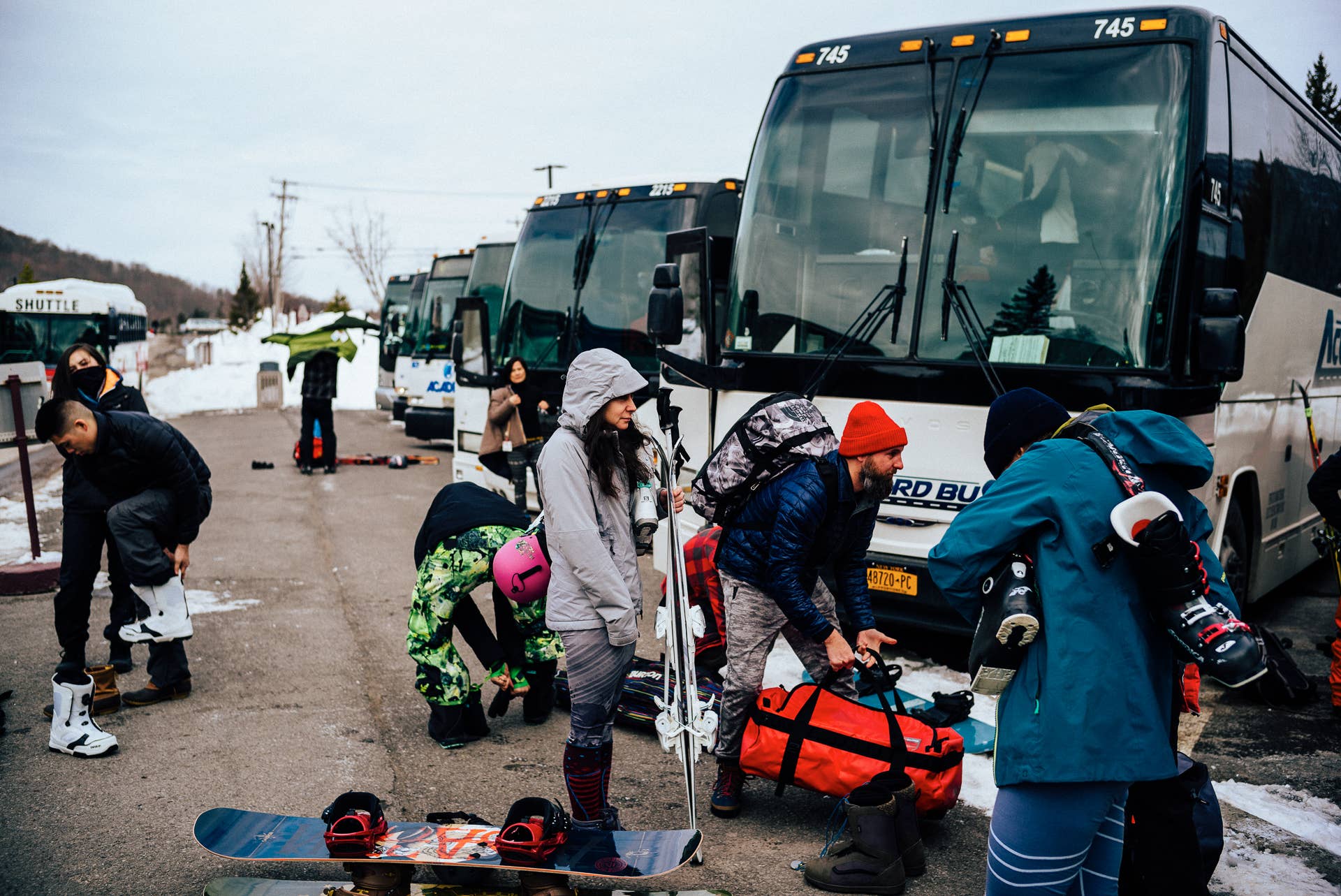 Skiers in New York Have a Bus Ticket to Ride