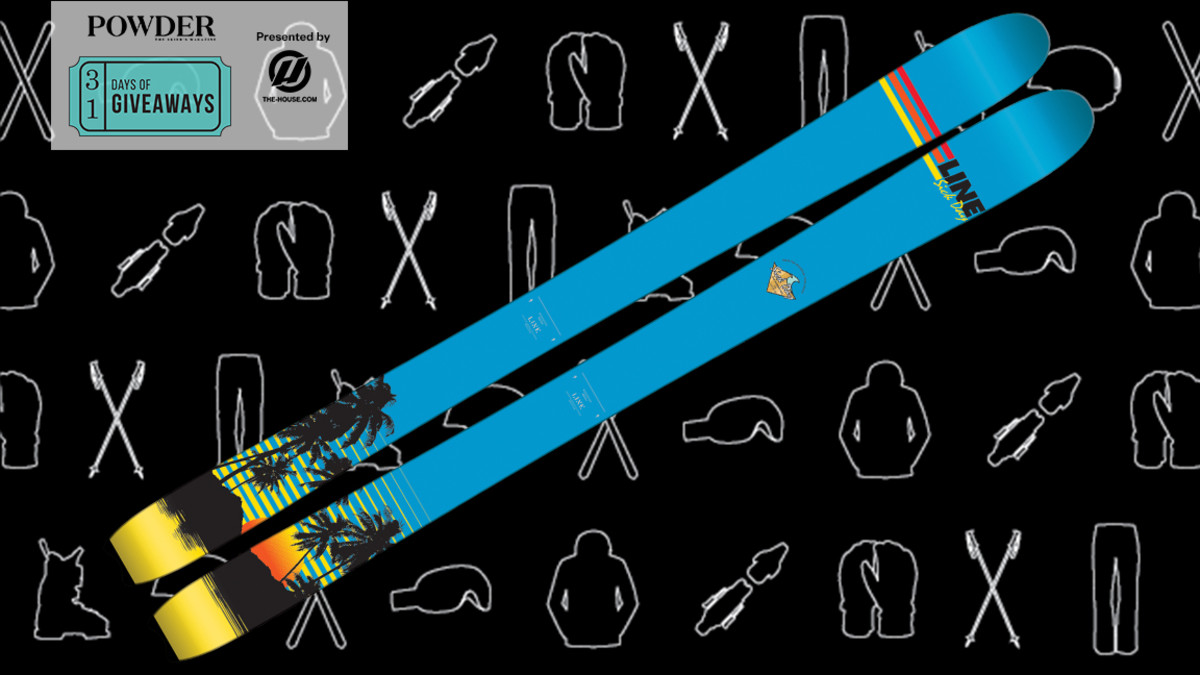 31 Days of Giveaways—Line Skis