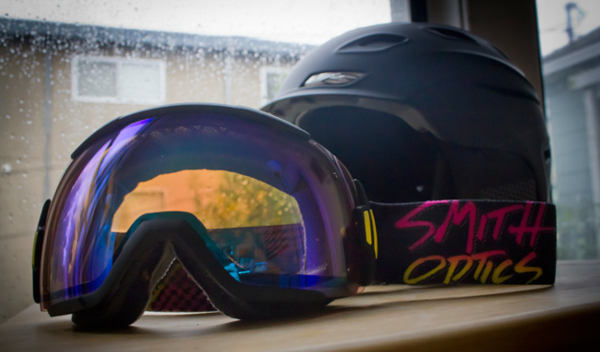 Junk in the Trunk: Smith Vice Goggles and Vantage Helmet