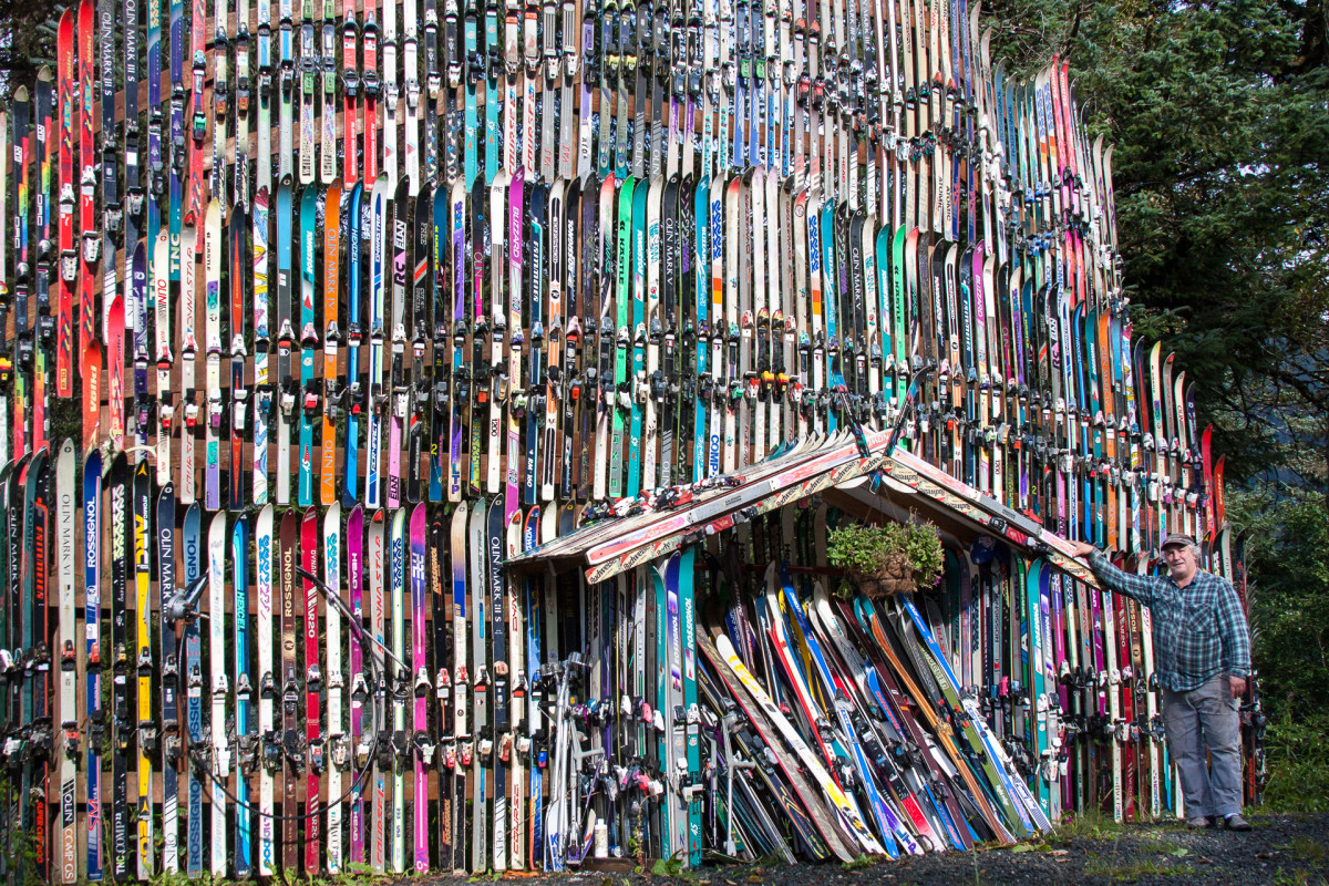 The Biggest Ski Fence In Alaska