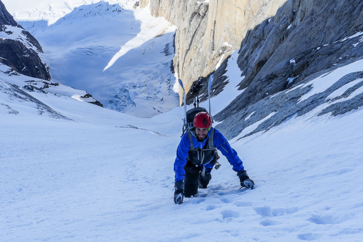 Skiing the Moose's Tooth