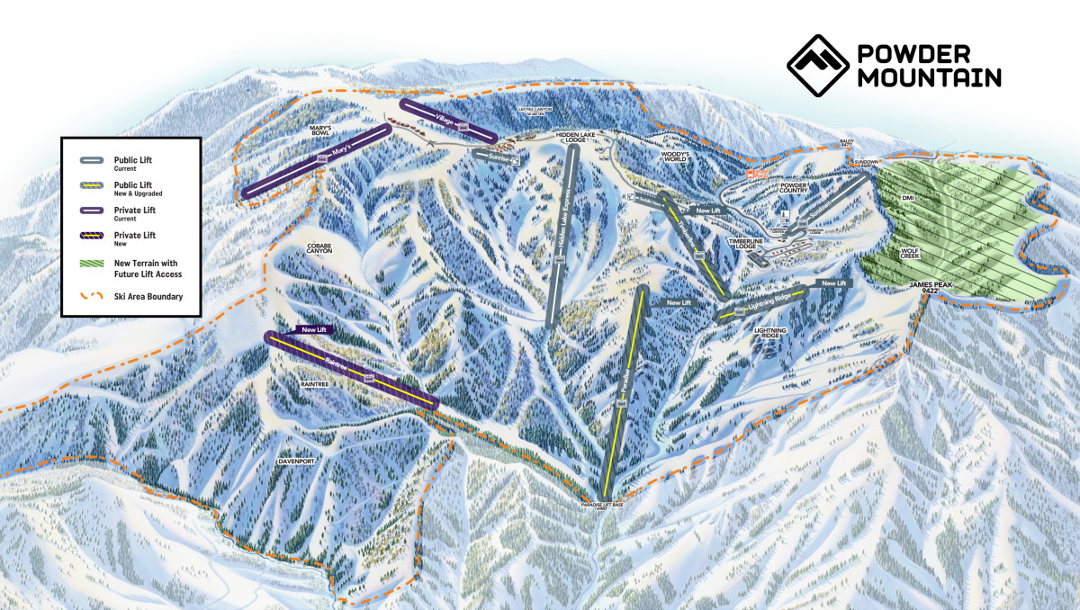 Powder Mountain, UT Announces Major Private And Public Terrain Expansions