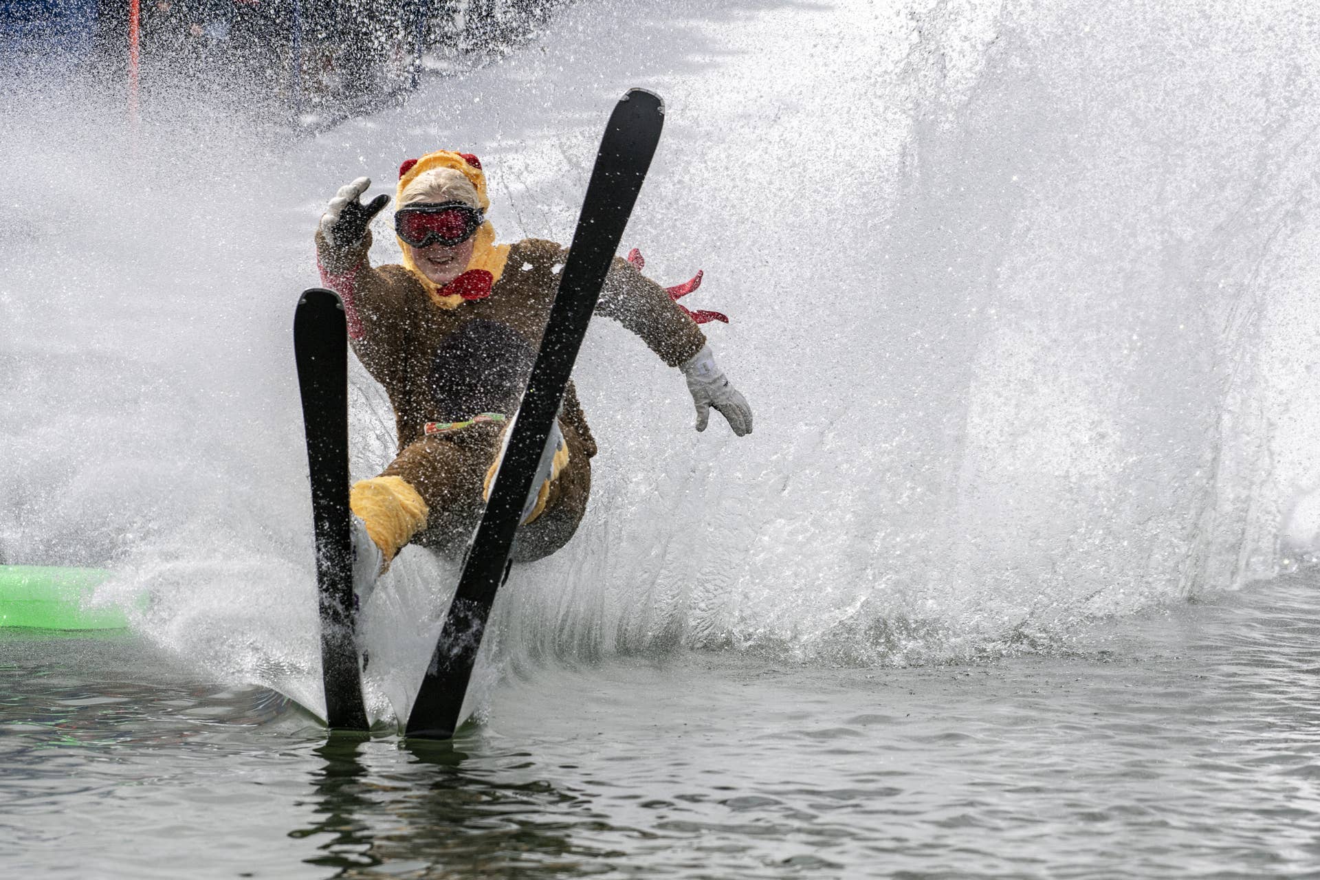 What Is Pond Skimming? Spring Skiing’s Wildest Tradition