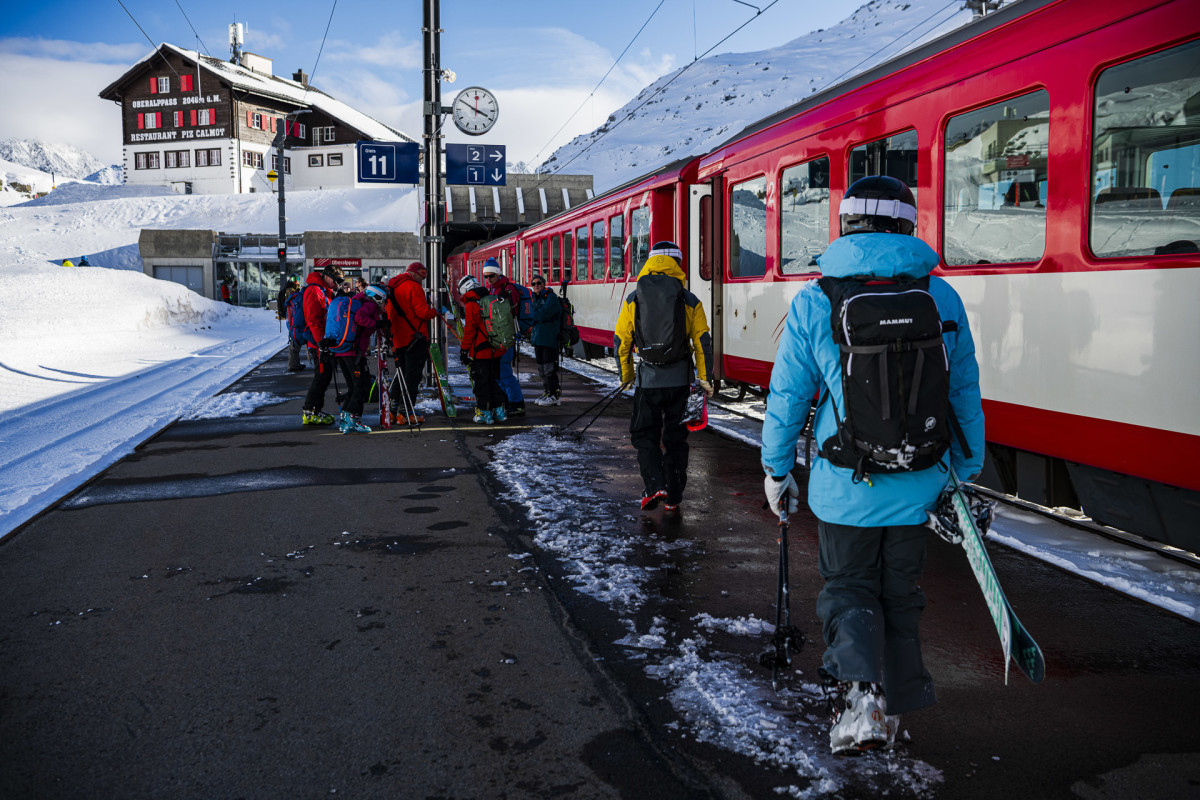 The Alps by Train