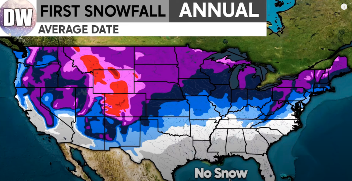 When to Expect Your First Snowfall This Winter