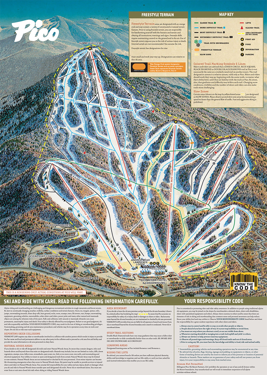 Loon Mountain Trail Map Pdf