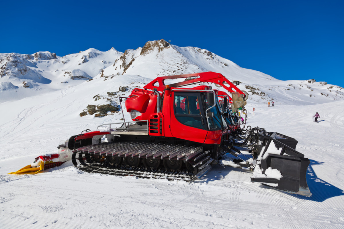 Are Snowcats Technically The World's Most Expensive Lawnmowers?
