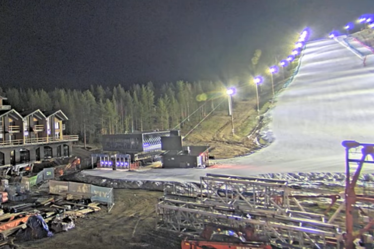 "Welcome To The Mountains!"- Finnish Ski Resort Opens For The Season