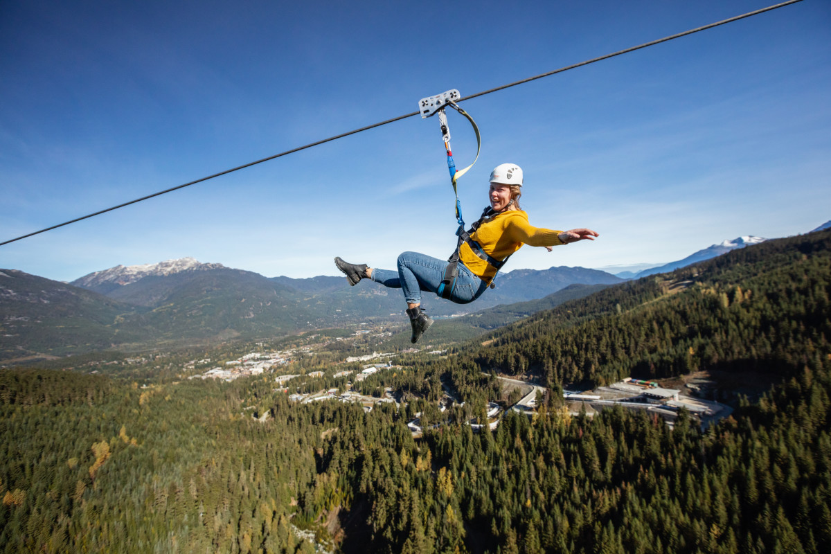 The 7 Best Ski Resorts for Ziplining in North America