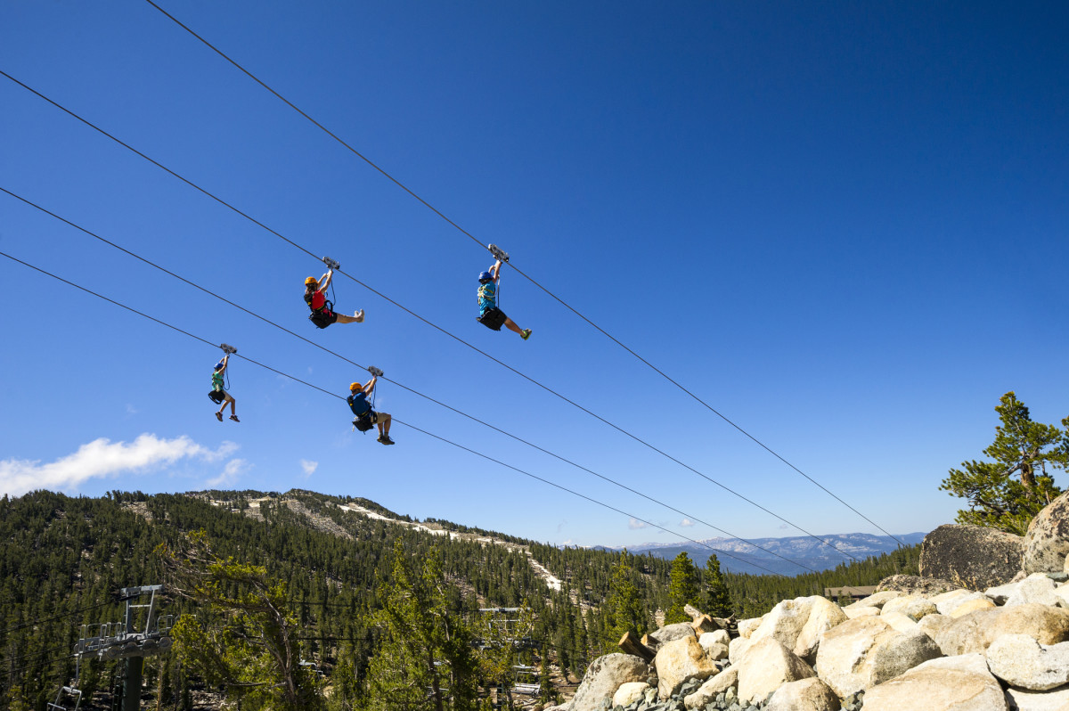 The 7 Best Ski Resorts for Ziplining in North America